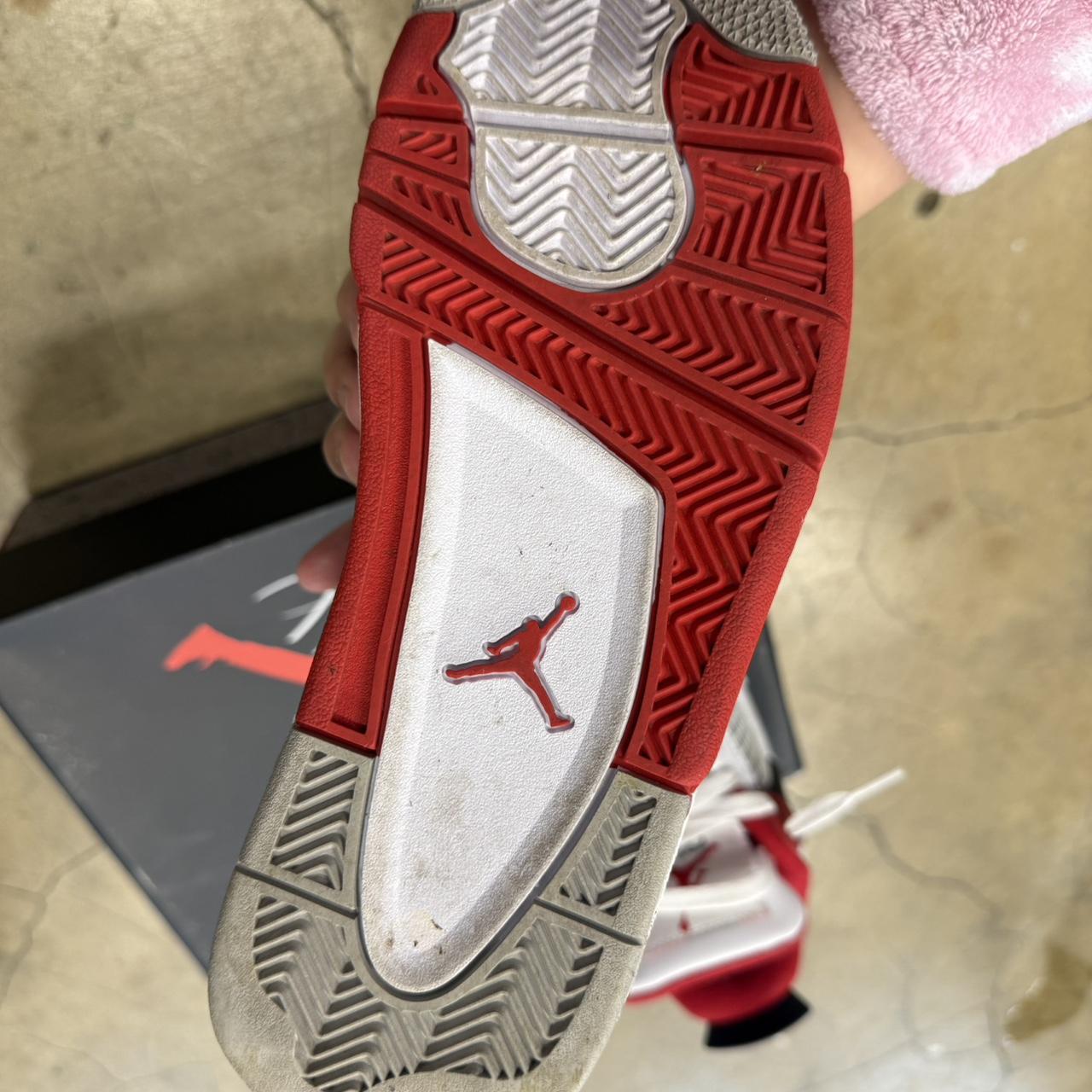 Air Jordan Retro Fire Red 4s 2020 Size 6Y /... | Depop