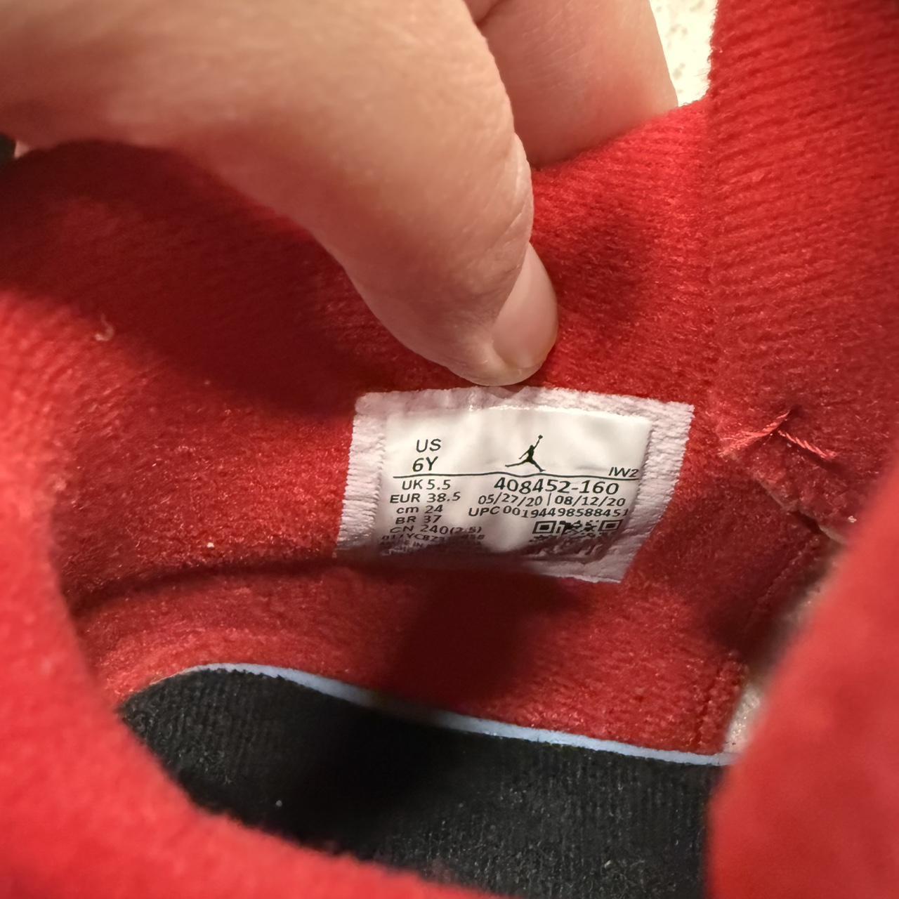 Air Jordan Retro Fire Red 4s 2020 Size 6Y /... | Depop