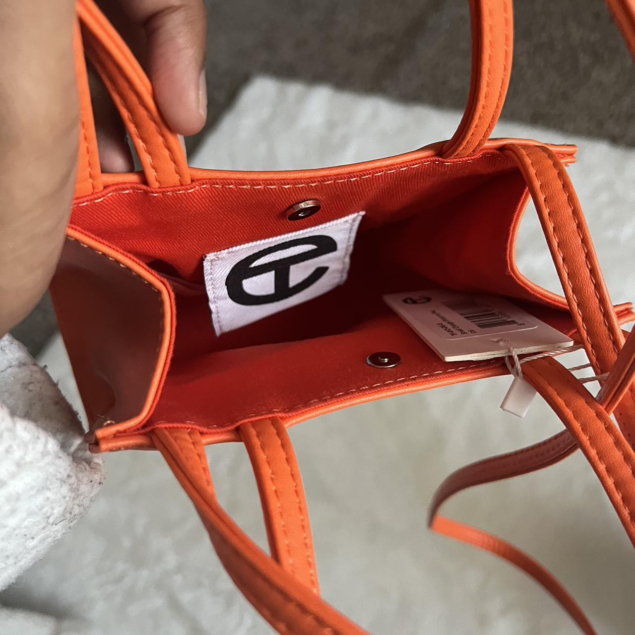 Orange telfar Wore 2-3 times - Depop