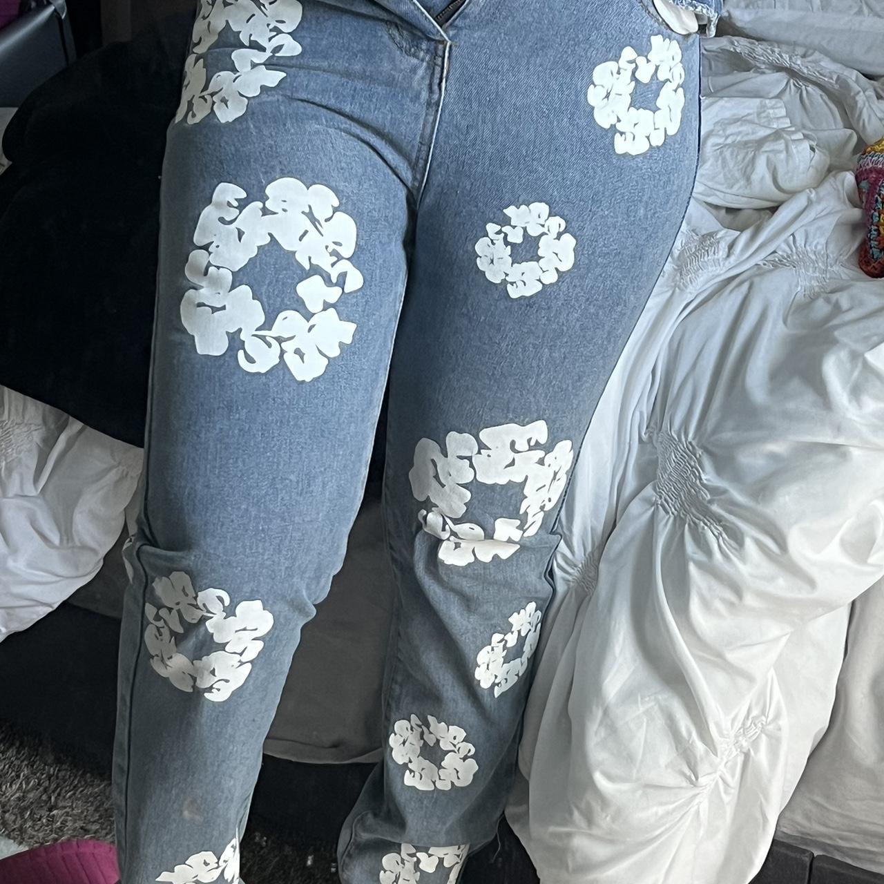 Denim tears jeans Small Brand new - Depop