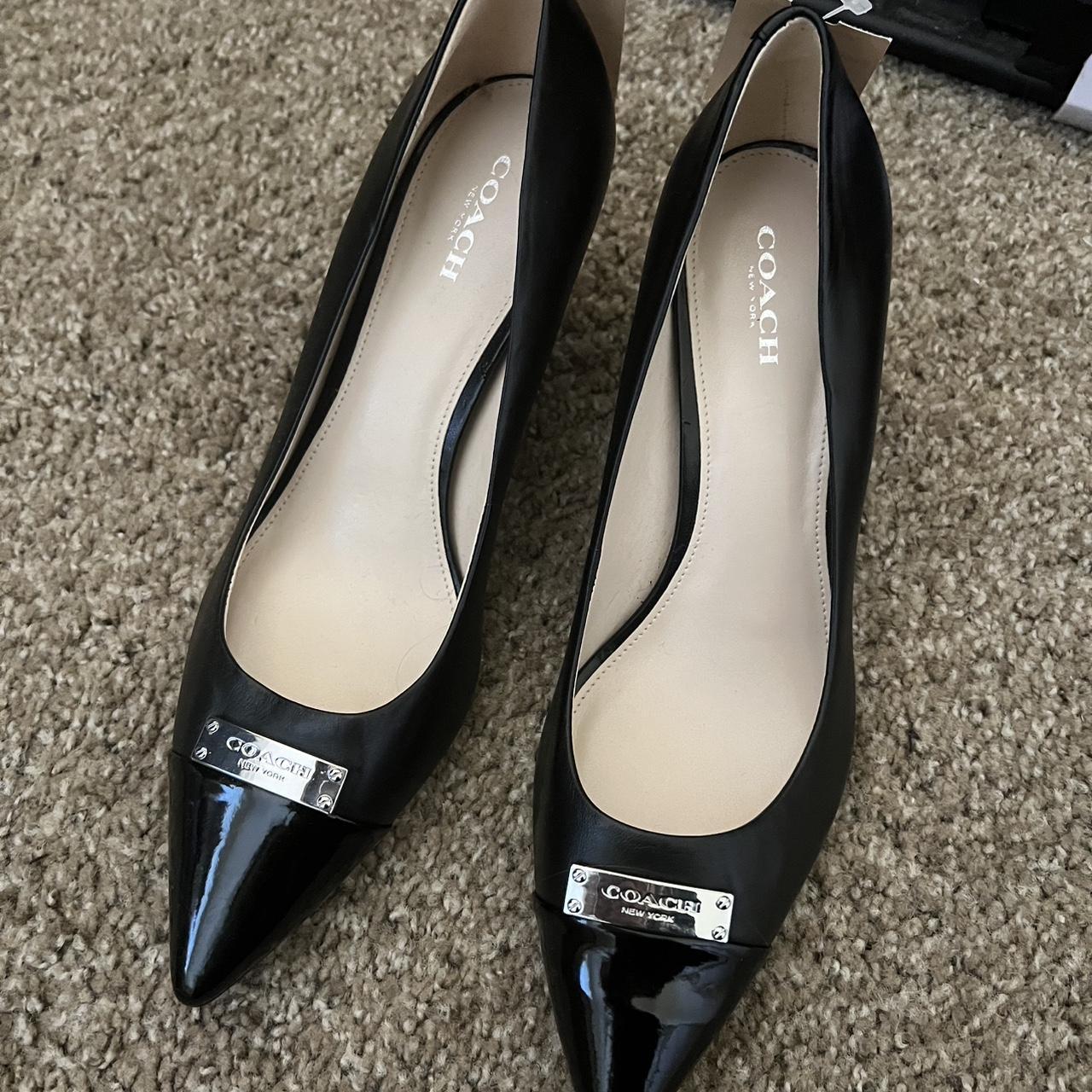 Coach heels in almost perfect condition! Got them as... | Depop