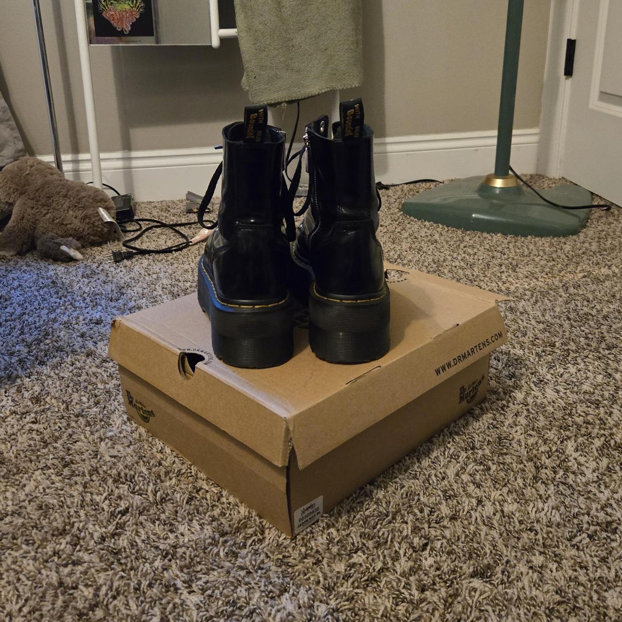 doc martens jadon max; got them in august and theyve... | Depop