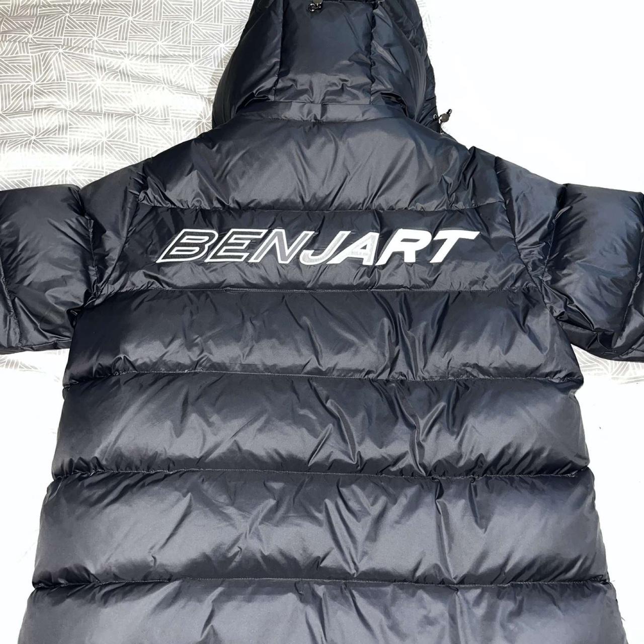 Benjart Black Puffer • size L • Like new - Depop