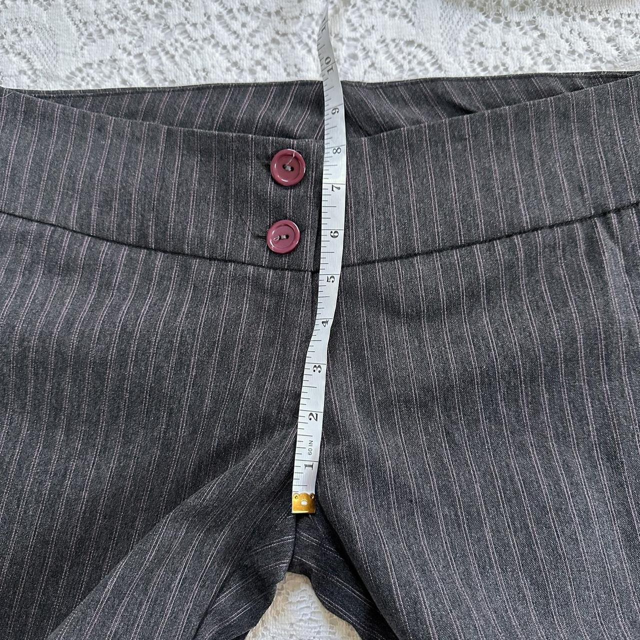 ‪Kimode? or Kamode Y2K low rise pinstripe flared... - Depop