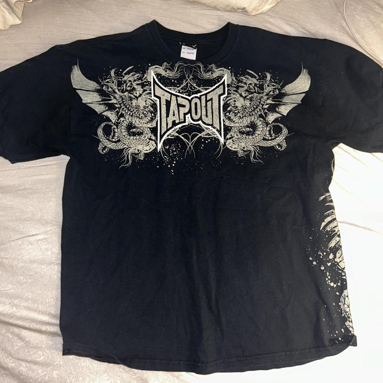 Rare Vintage Tapout T Shirt Size XL #affliction... - Depop