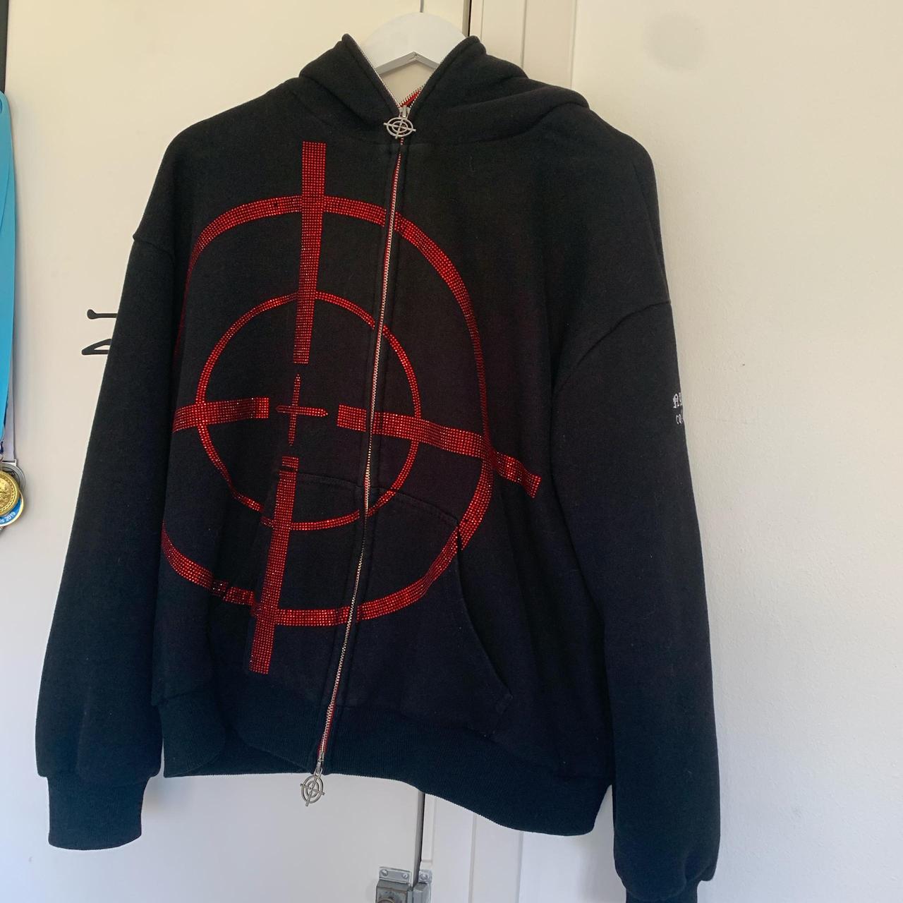 Named collective target hoodie Small/medium... - Depop