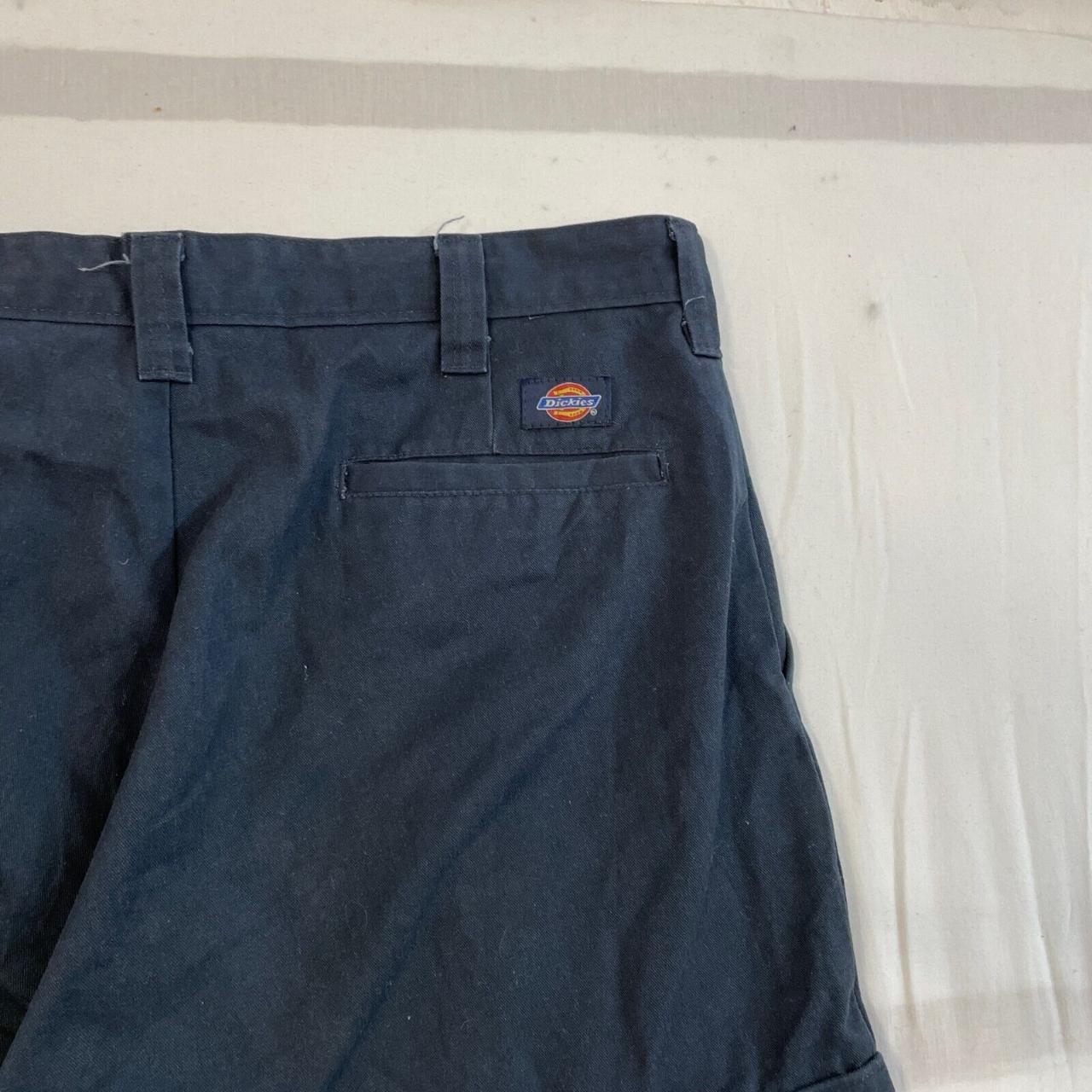 Dickies Navy Blue Workwear Trousers For Mens Size Depop