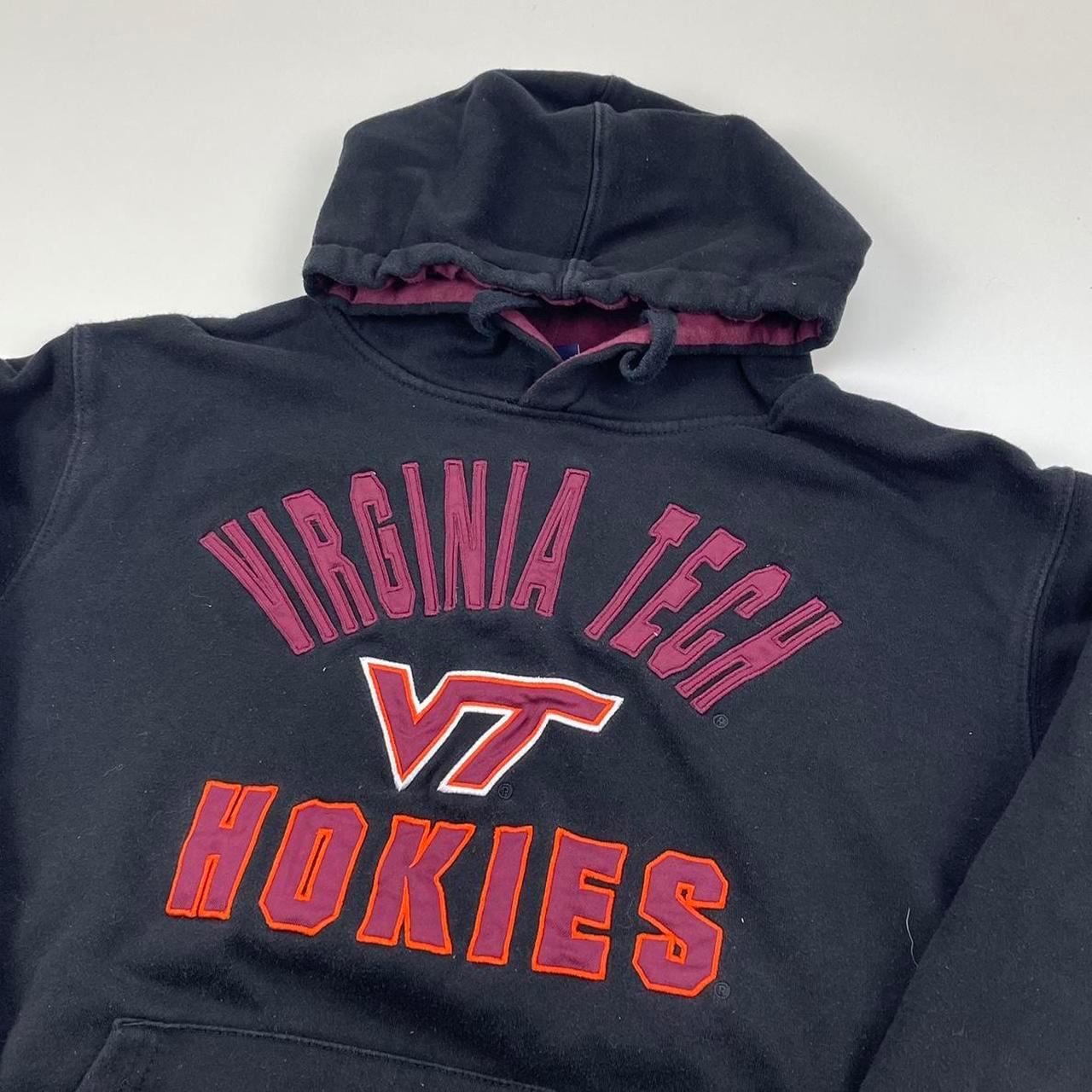 Campus Heritage Virginia Tech Black Long Sleeved... - Depop