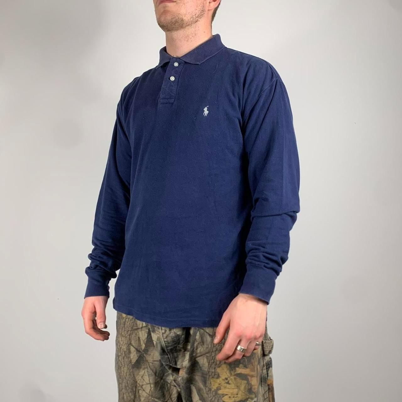 . Polo Ralph Lauren Navy Rugby shirts Size Mens... - Depop