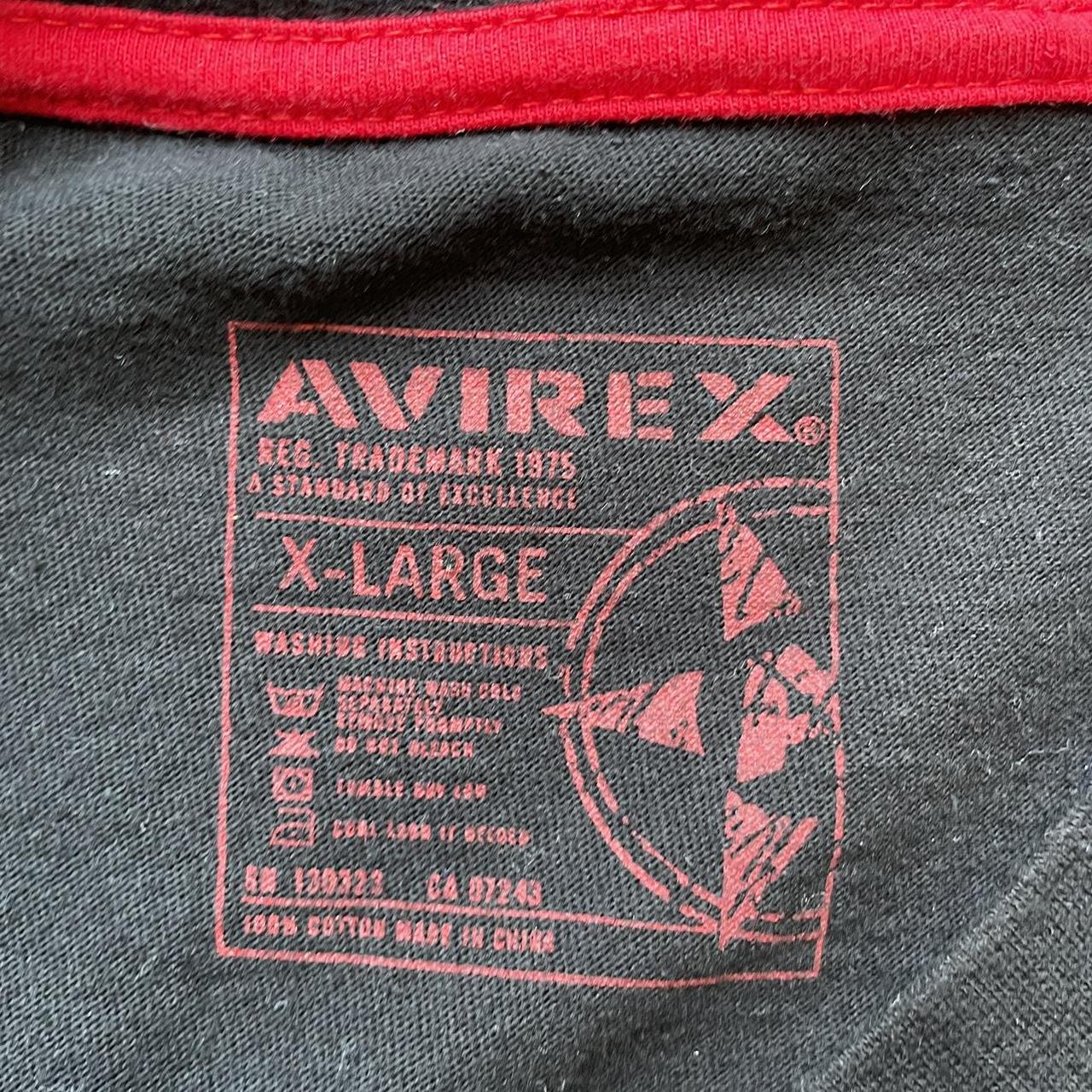 Vintage Y2K Avirex Affliction Grunge Style Graphic... - Depop