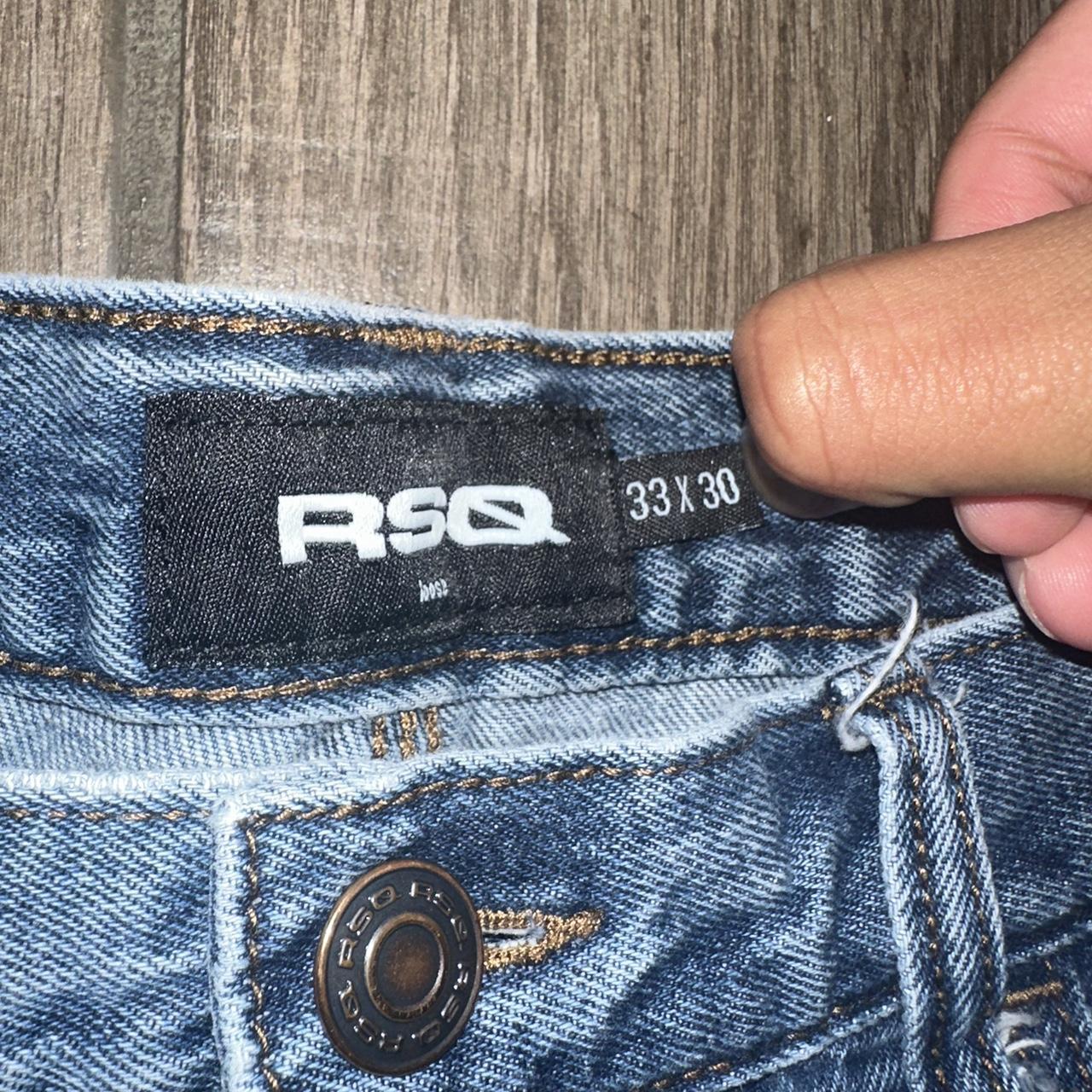 RSQ Carpenter Fit Demin Cargo Jeans Size: 33 x... - Depop