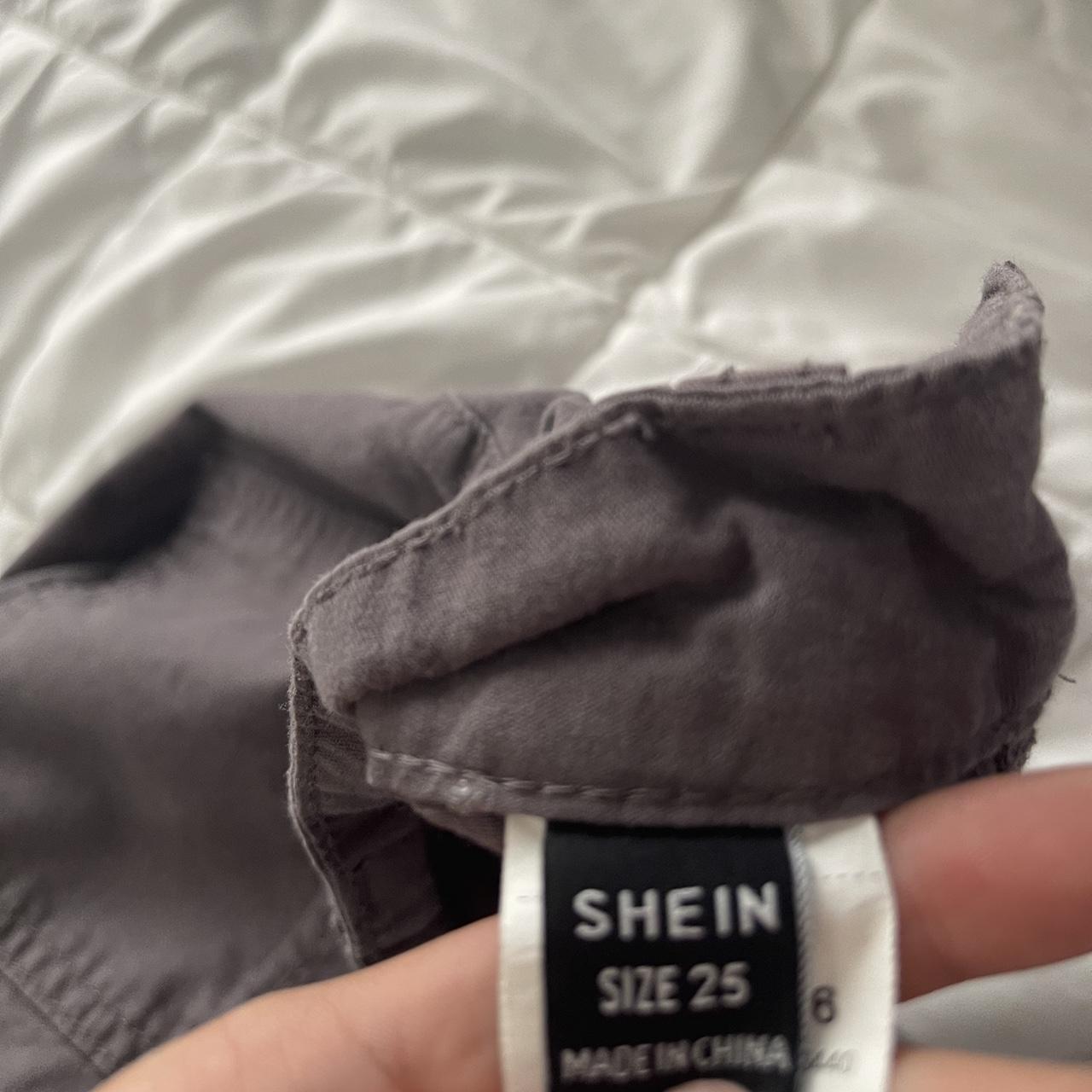 Grey cargo pants Length:40.9 inch, Waist Size:25.6... - Depop