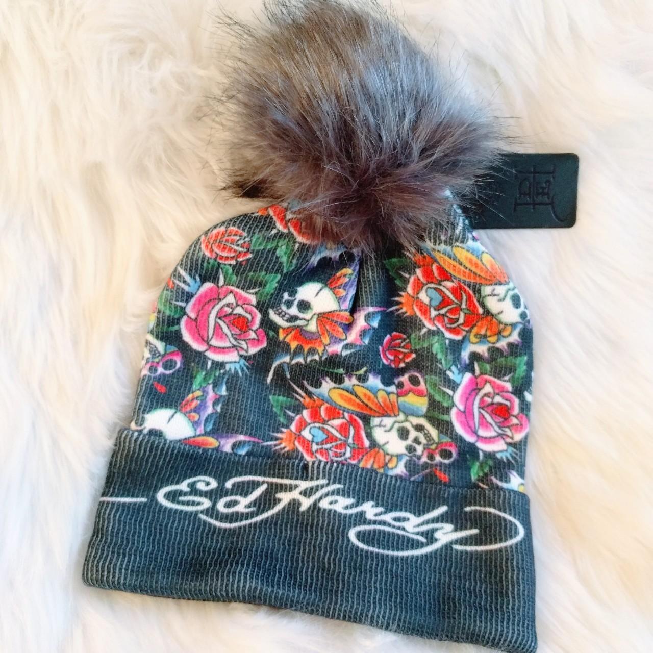 New with tags. Ed Hardy "Skull, Wings & Roses" All... - Depop