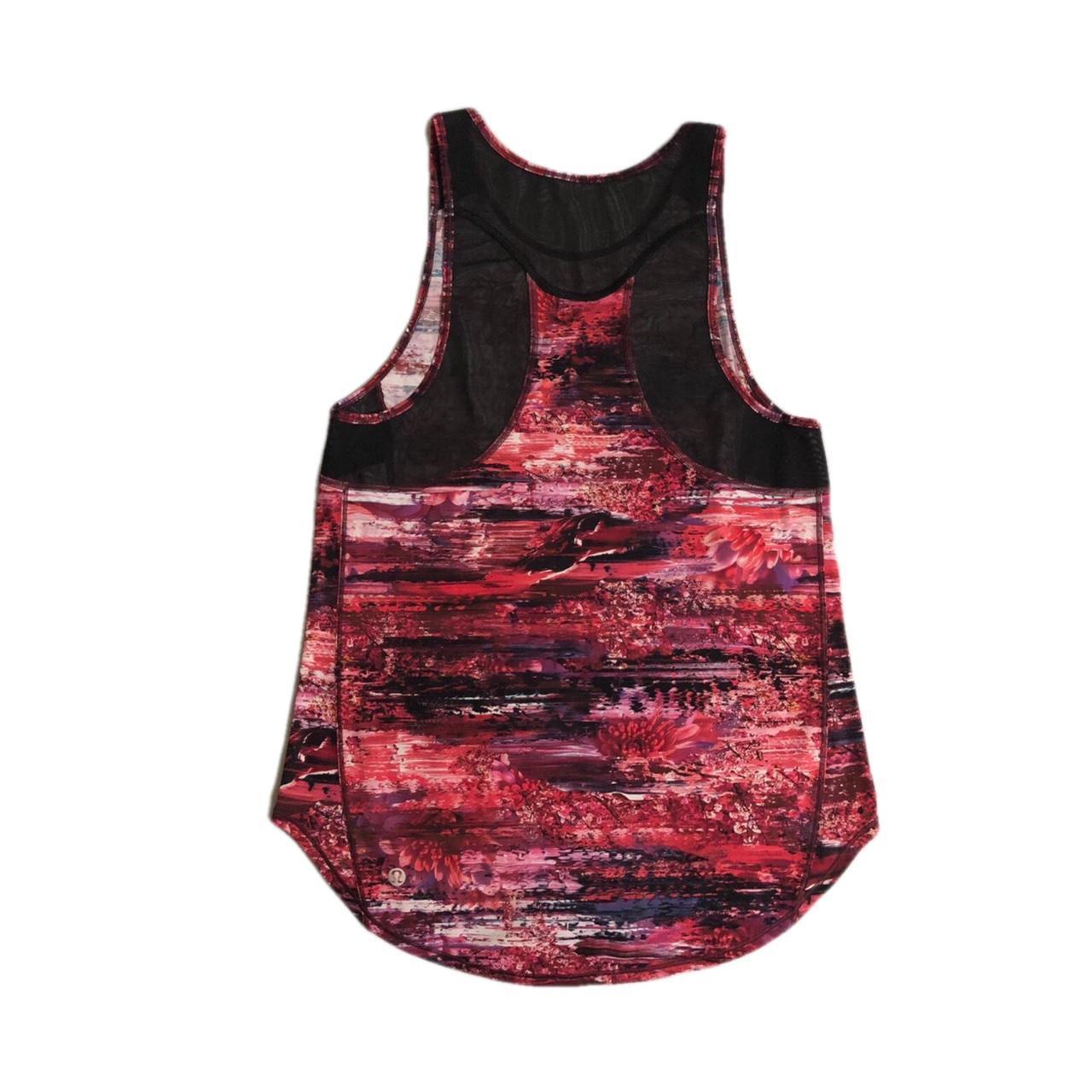 Red Lululemon Sculpt Tank II Top Lululemon red and... - Depop
