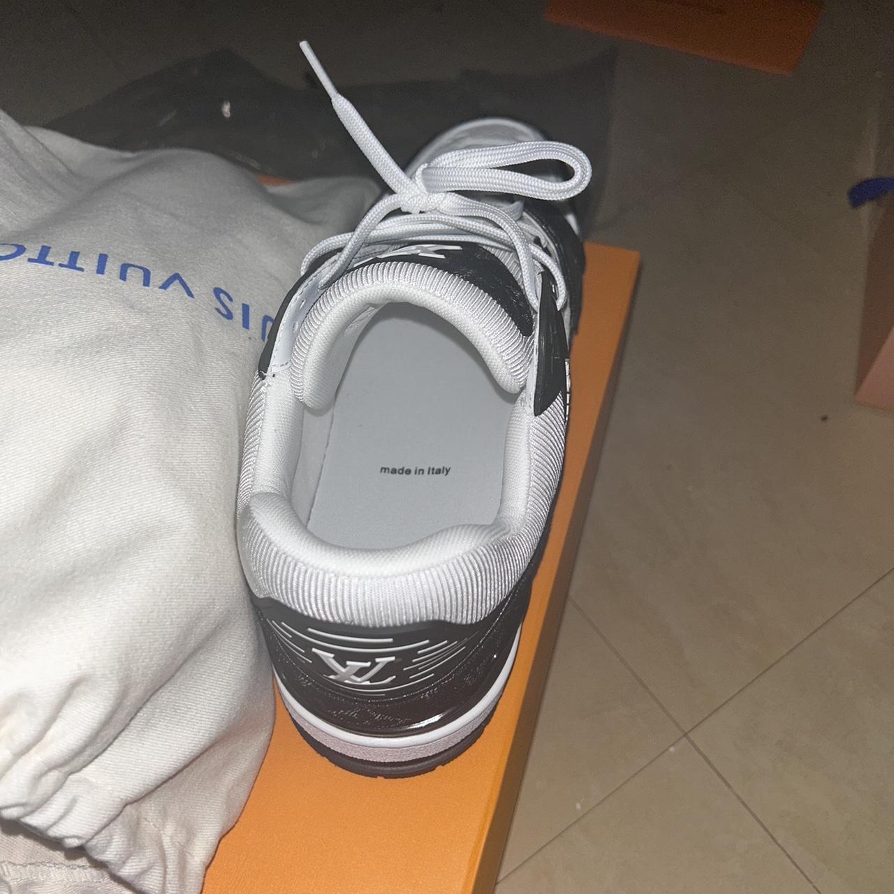 Black Louis Vuitton shoes they are sold out right... | Depop