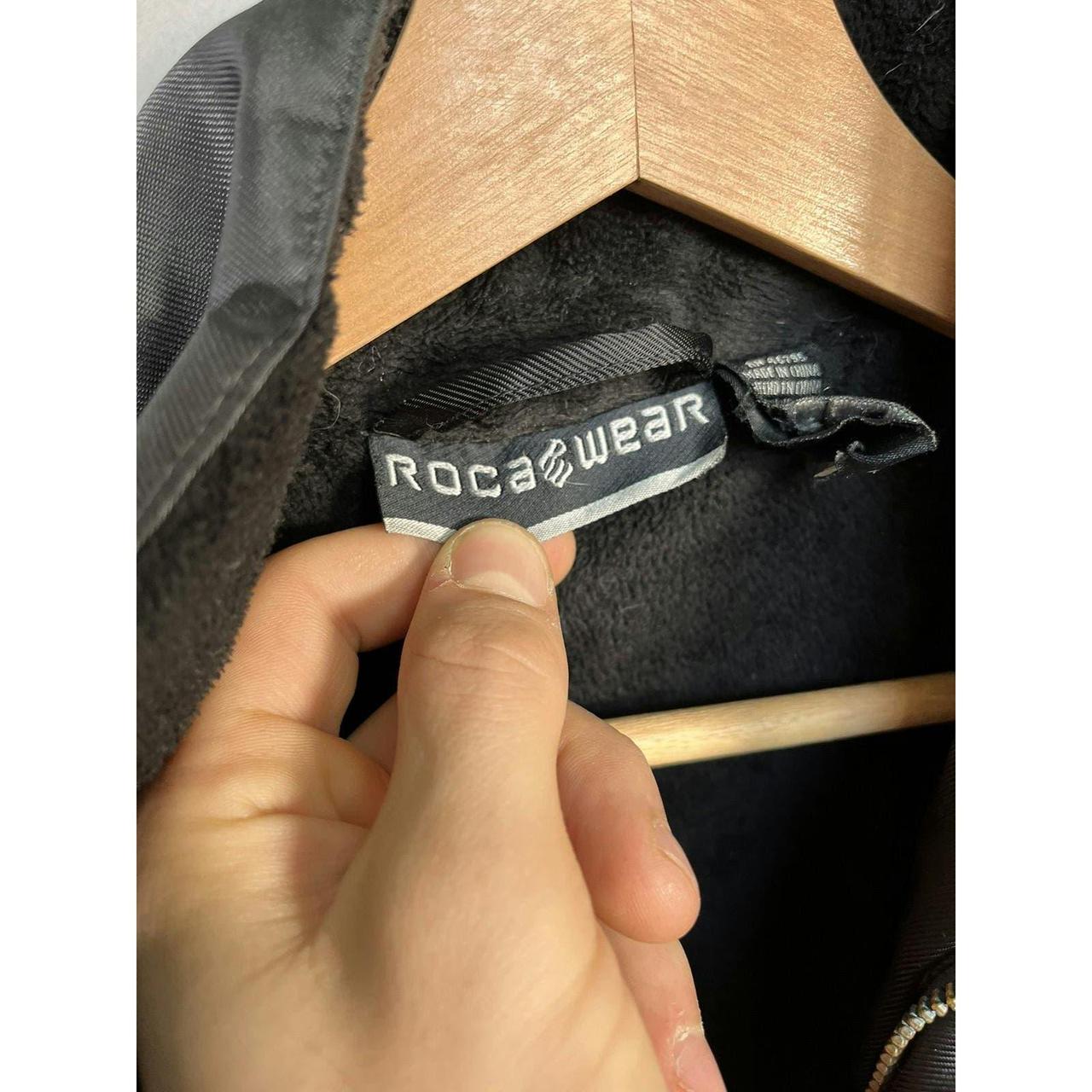 Rocawear Bomber Jacket Black Y2K Roca-Wear Women’s... - Depop