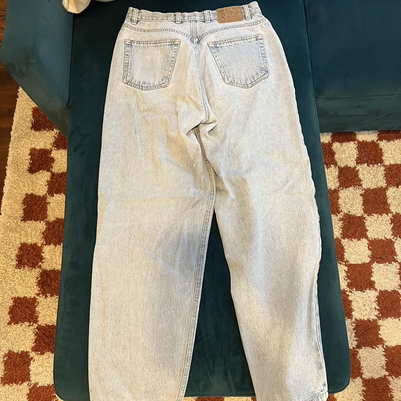 Baggy Fit Bugle Boy Jeans Gold Crest Gold Tab Size... - Depop