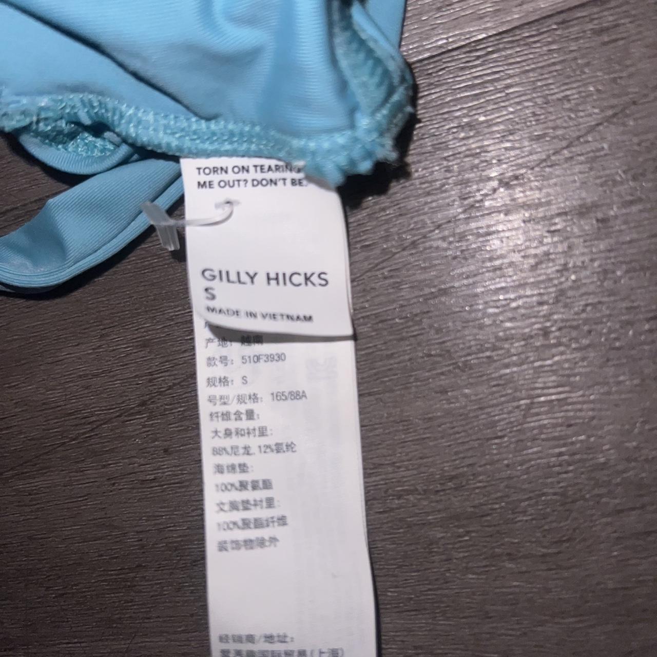 💋Blue Gilly Hicks corset top with built in padding... | Depop