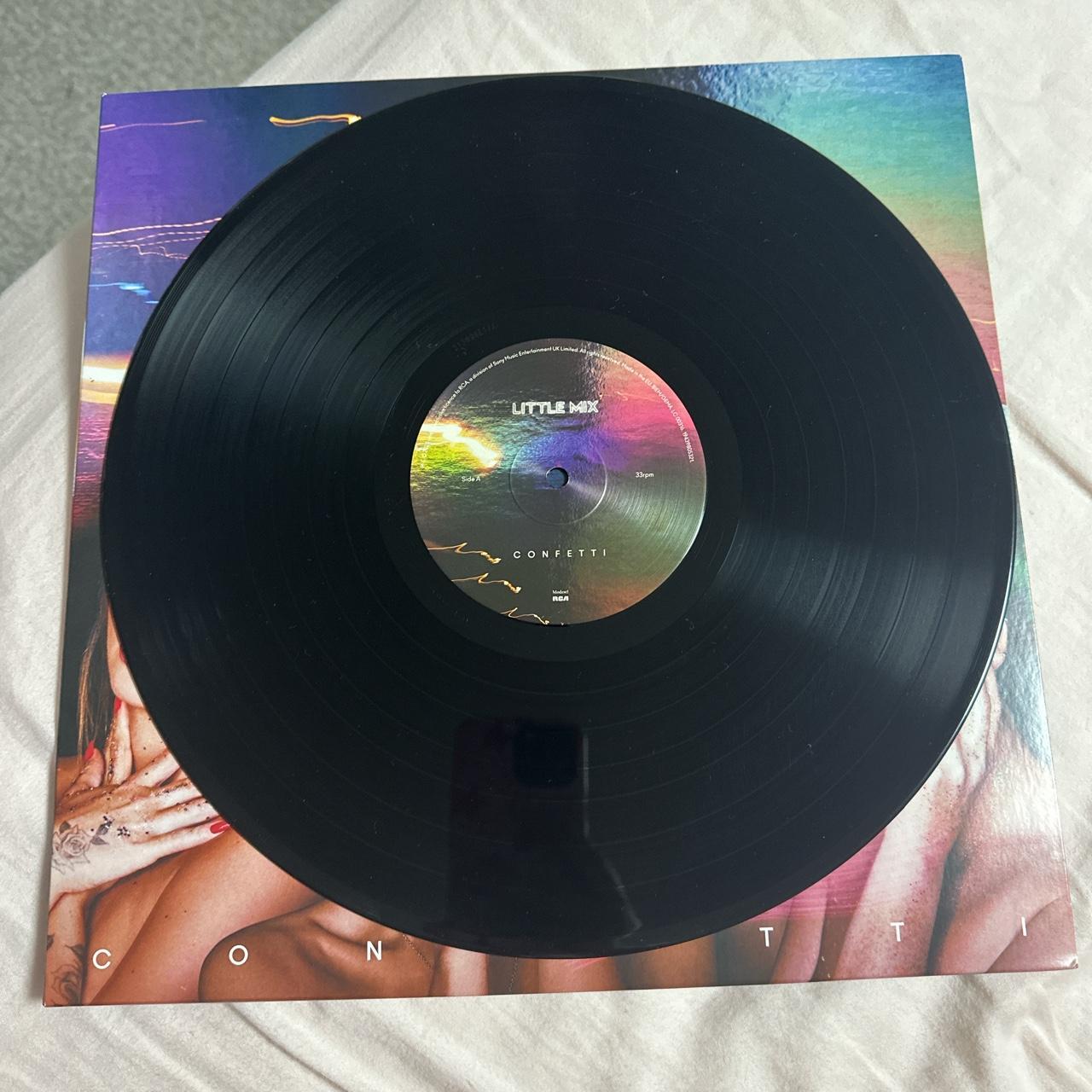 Little mix confetti Vinyl LP standard black... - Depop