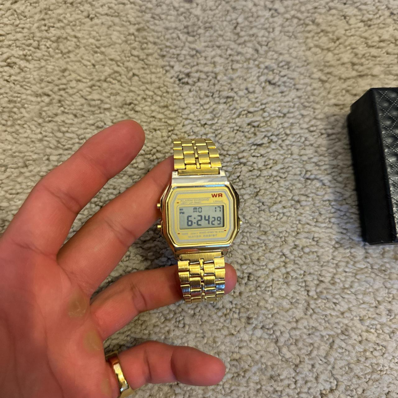 Casio digital gold watch No flaws and working... - Depop