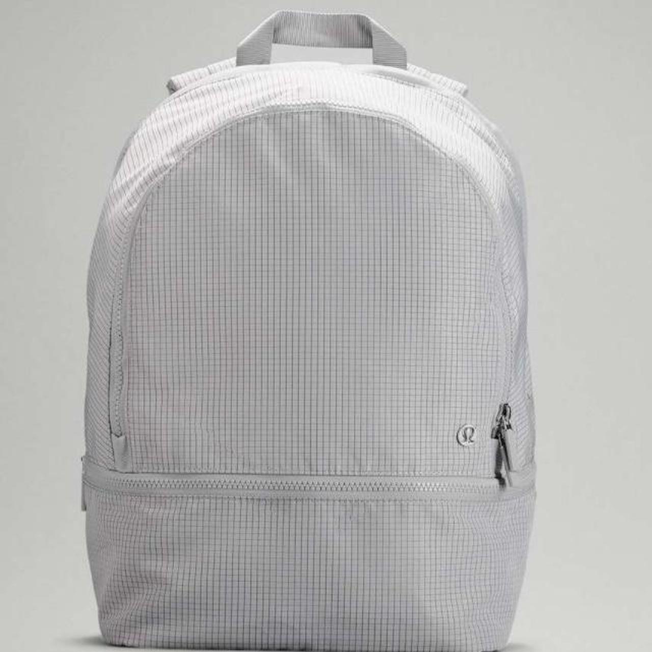 LULULEMON BACKPACK City Adventurer Light grey - Depop
