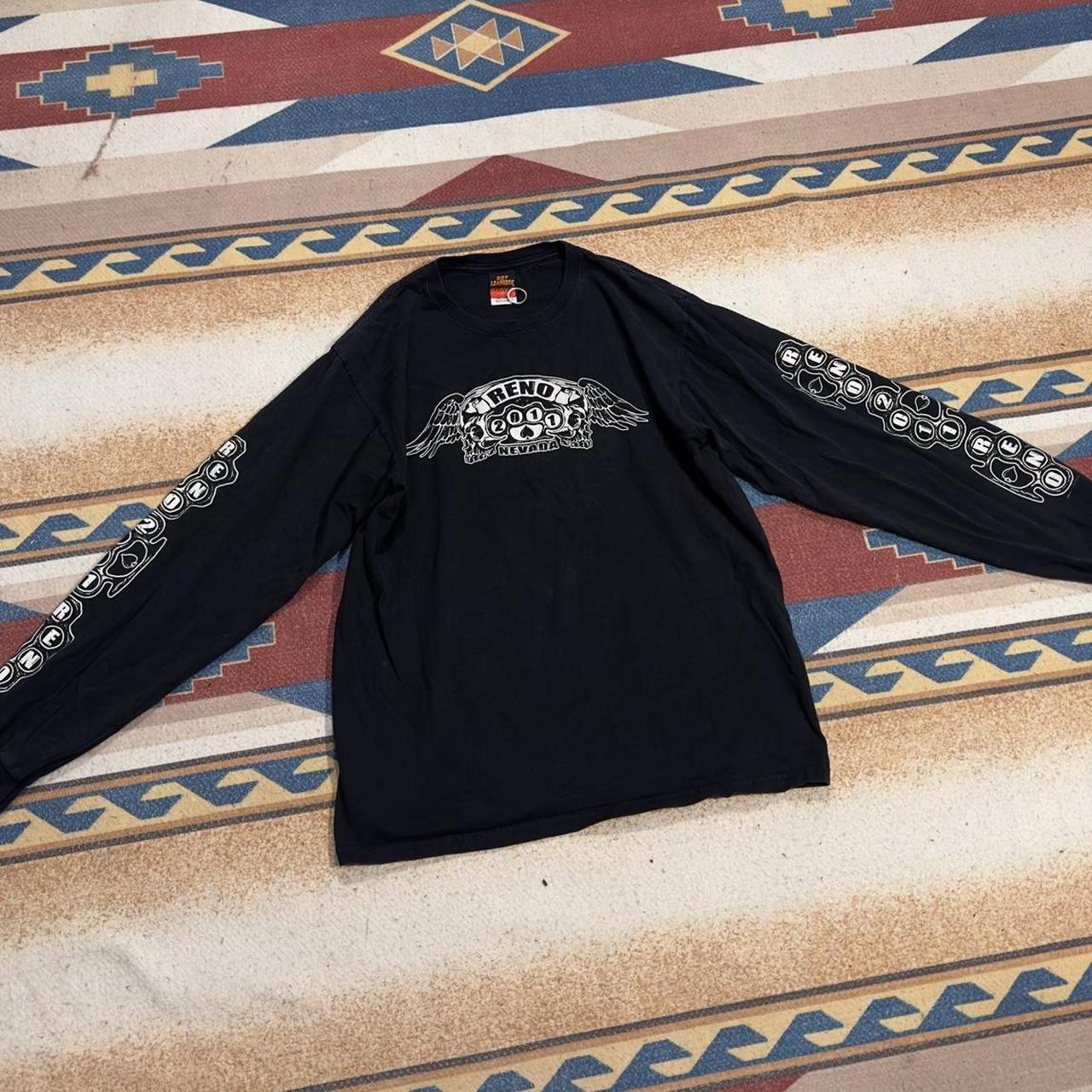 Reno Nevada Long-sleeve brass knuckle arm... - Depop