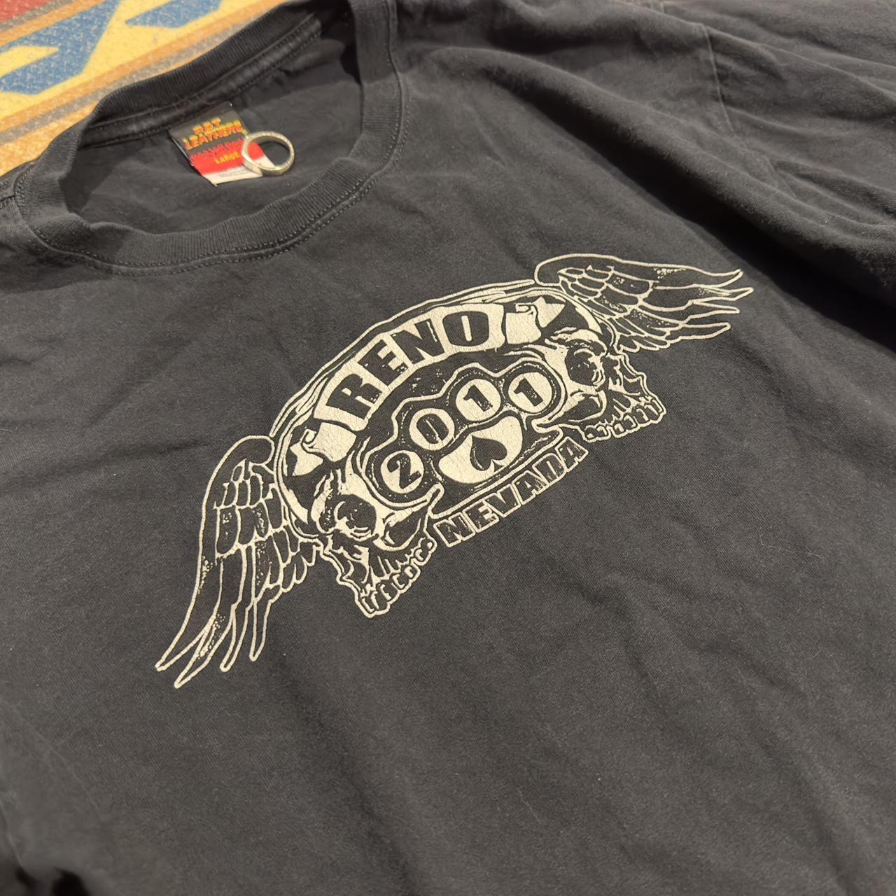 Reno Nevada Long-sleeve brass knuckle arm... - Depop