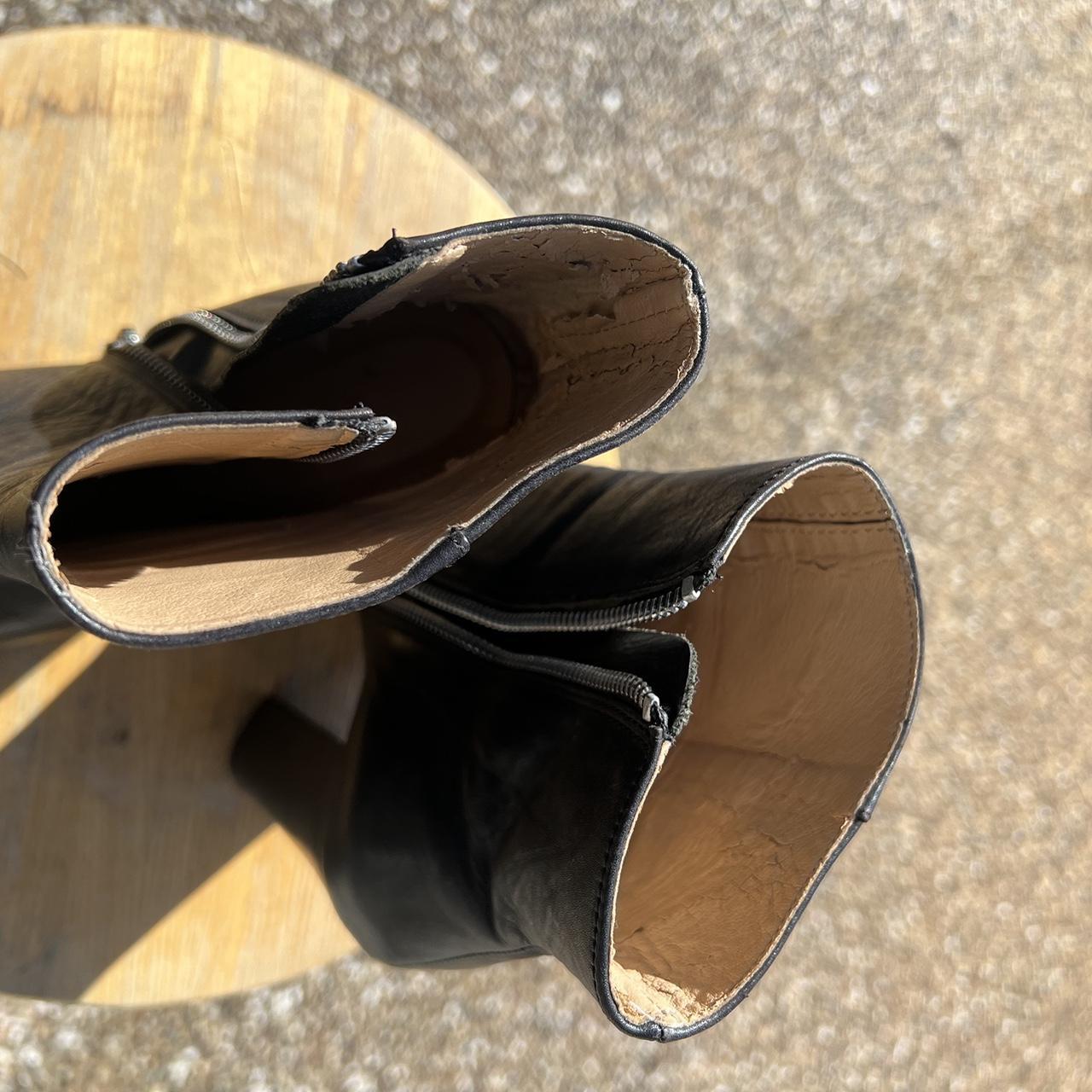 🖤Seed black high heeled boots, size 38 🖤 Purchased... - Depop