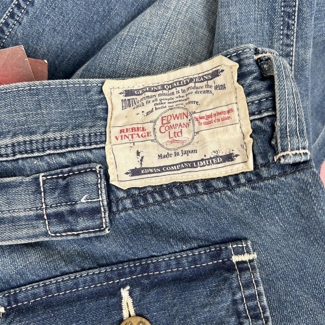 Edwin Company made in Japan Bootcut Jeans Size Large... - Depop