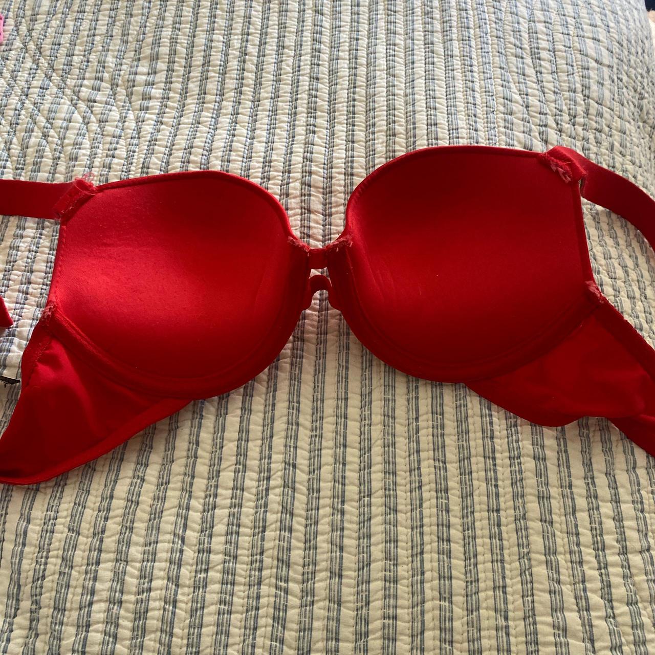 Victoria secret push up bra with rhinestones/ gems.... - Depop