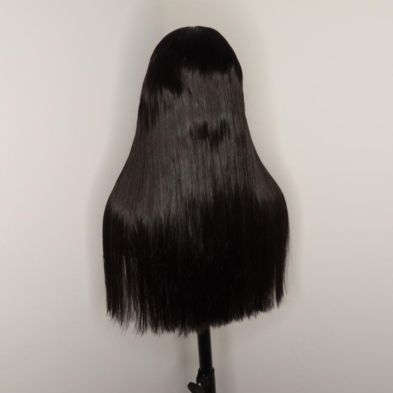 Straight Wig 20" 5X5 Transparent Lace Closure... - Depop