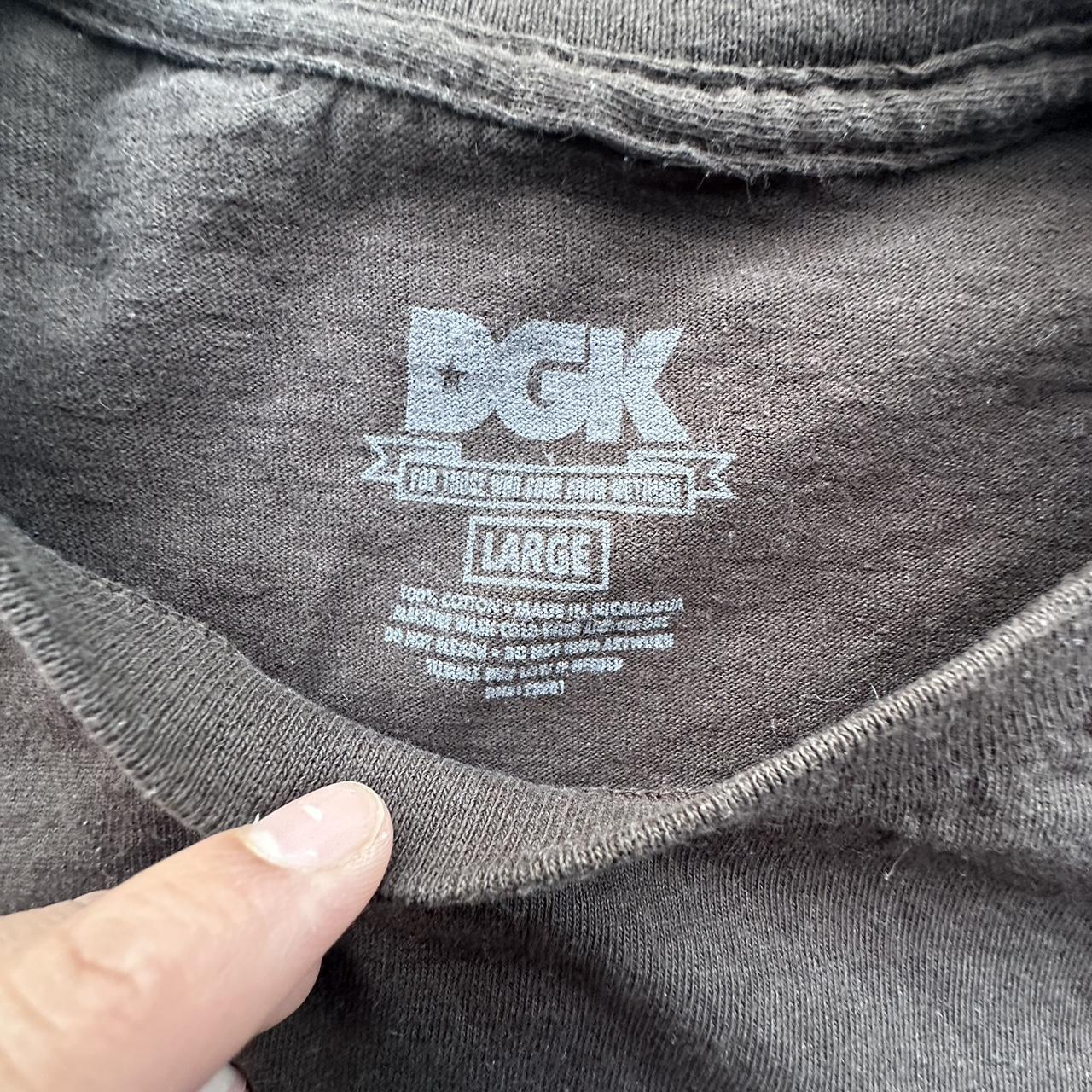 Dark/Forest Brown DGK Jason Voorhee's Tshirt Bought... - Depop