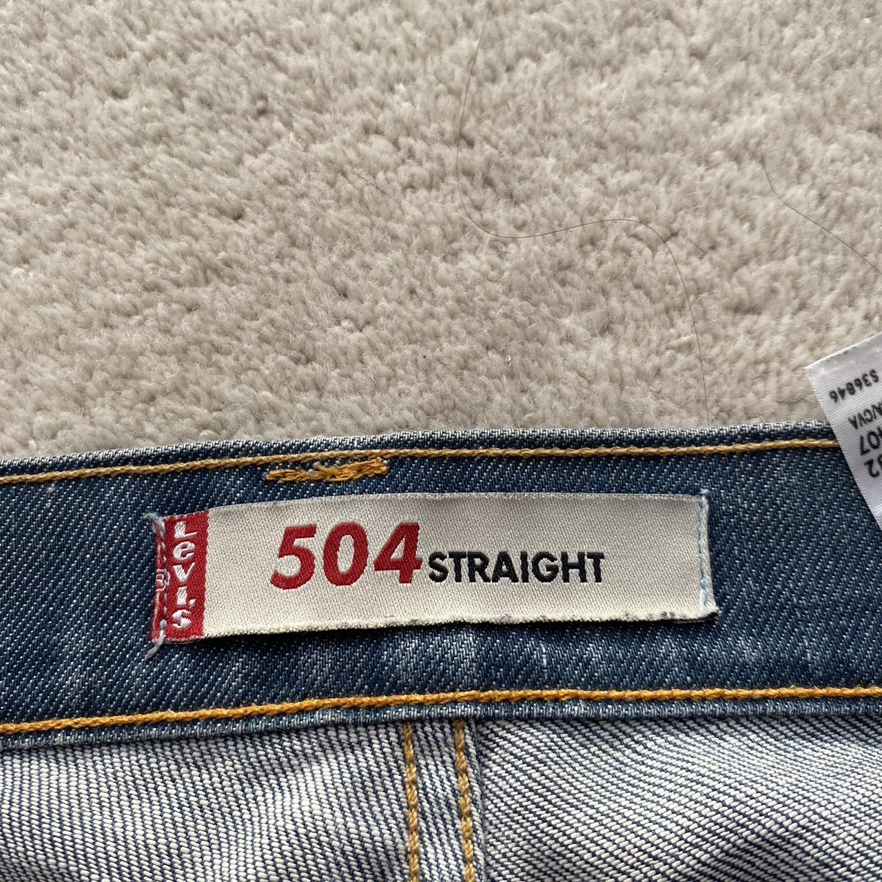 Men’s Levi 504 straight jeans - Depop
