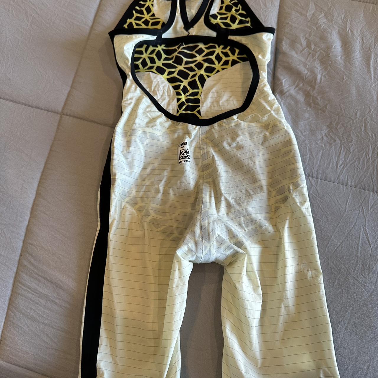 White Arena Tech Suit Size 26 Worn a few times but... - Depop