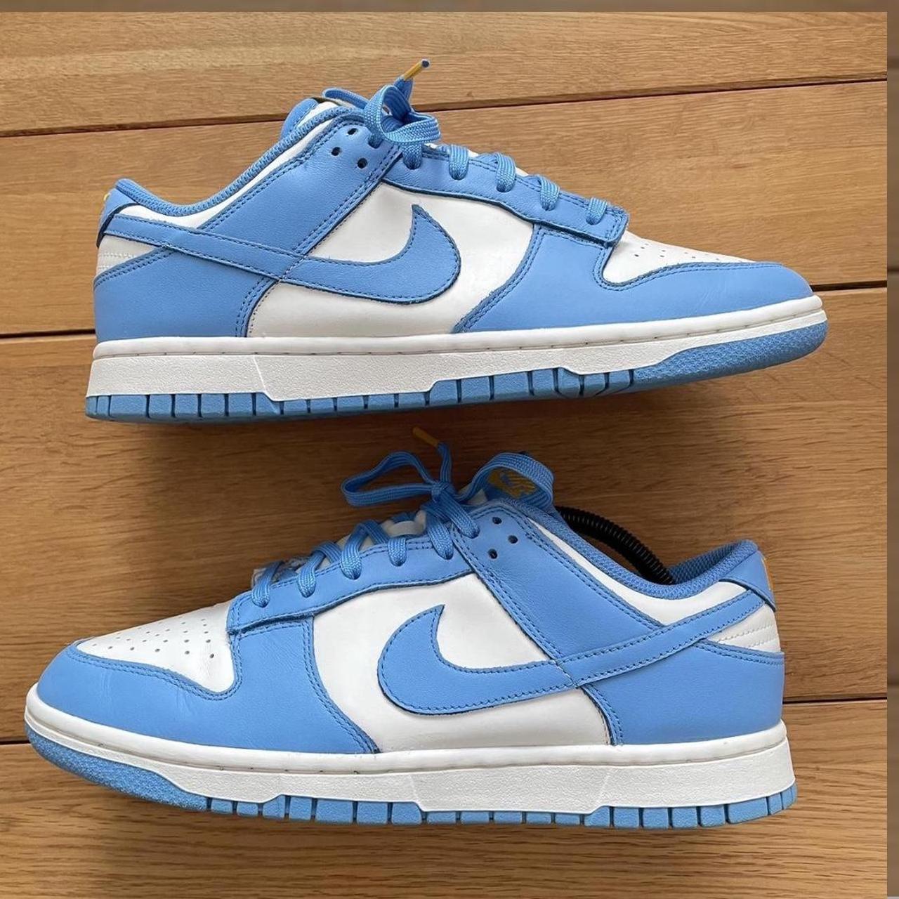 Nike Dunk Low ‘Coast’ in Baby Blue 💙 — UK 8.5 —... - Depop