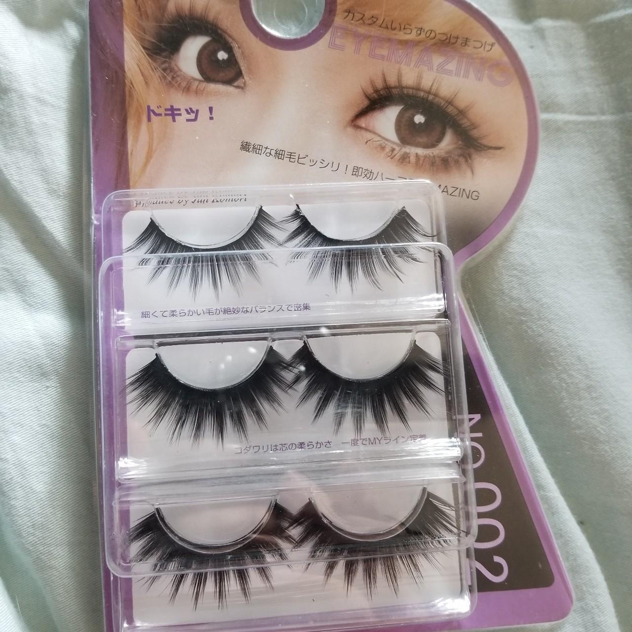 No offers! Gyaru eyemazing lashes from Japan unused... - Depop