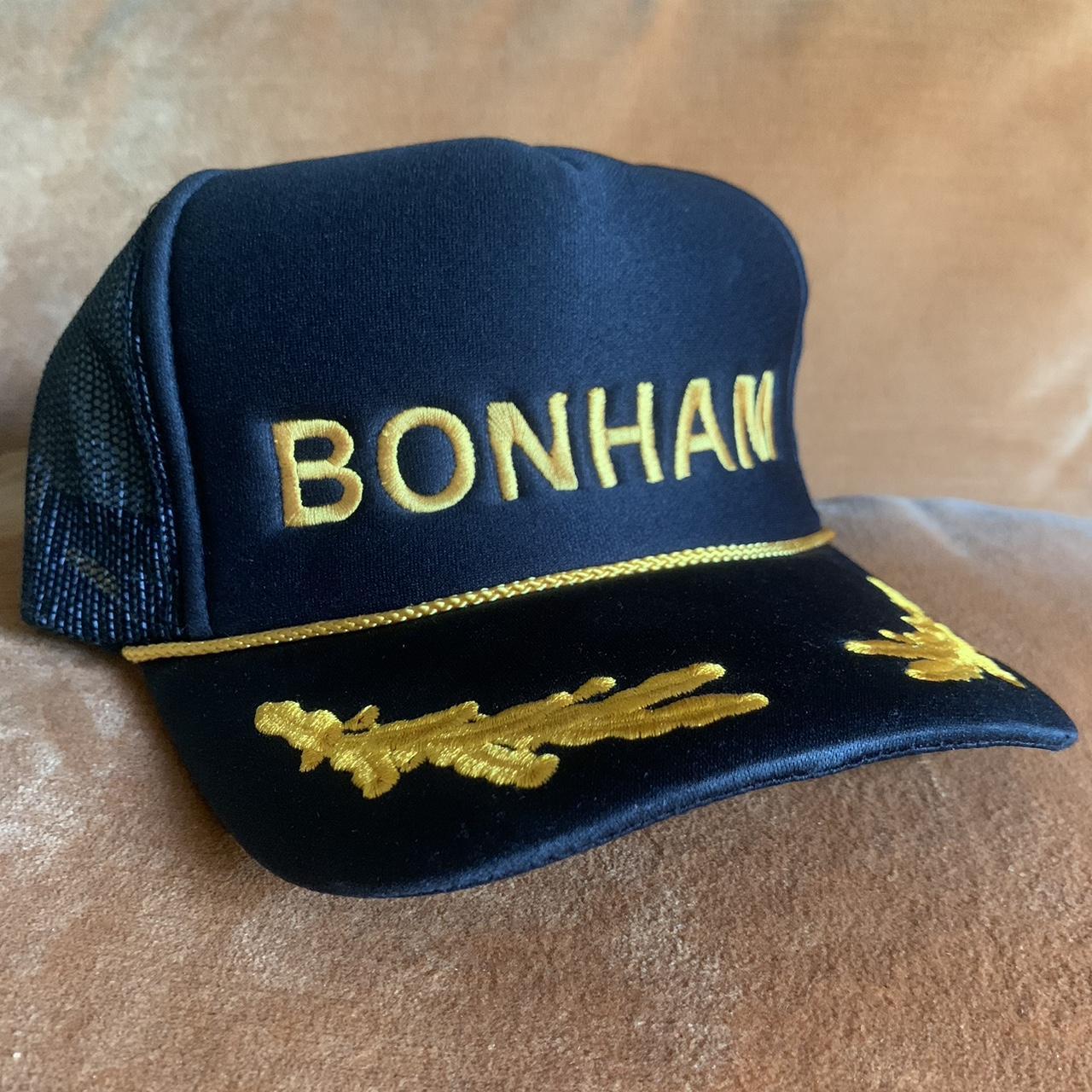 John Bonham Trucker Hat with Scrambled Egg (Gold... - Depop