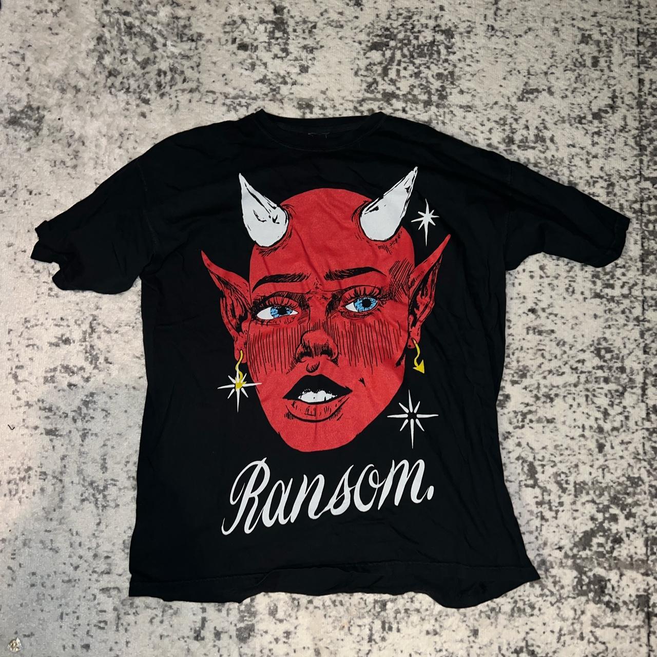 ransom clothing t shirt size XL new never worn... - Depop