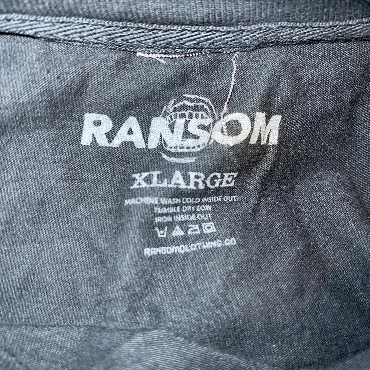 ransom clothing t shirt size XL new never worn... - Depop