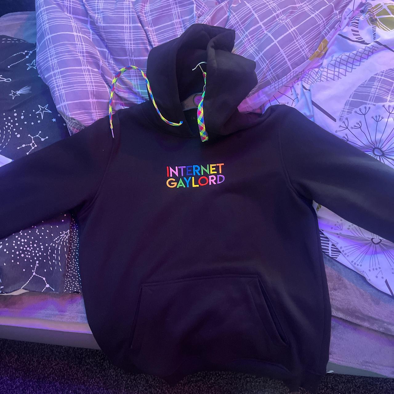 youtuber imalexx internet gaylord hoodie, side... | Depop