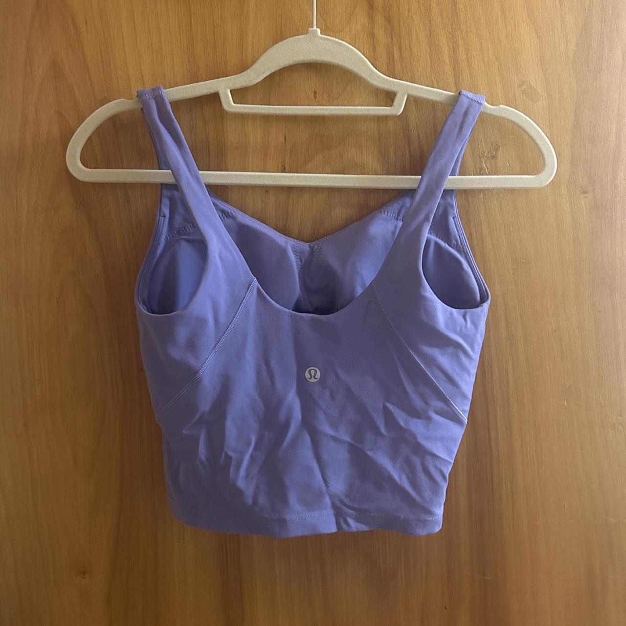 Lululemon purple align tank size 6 #lululemon... | Depop