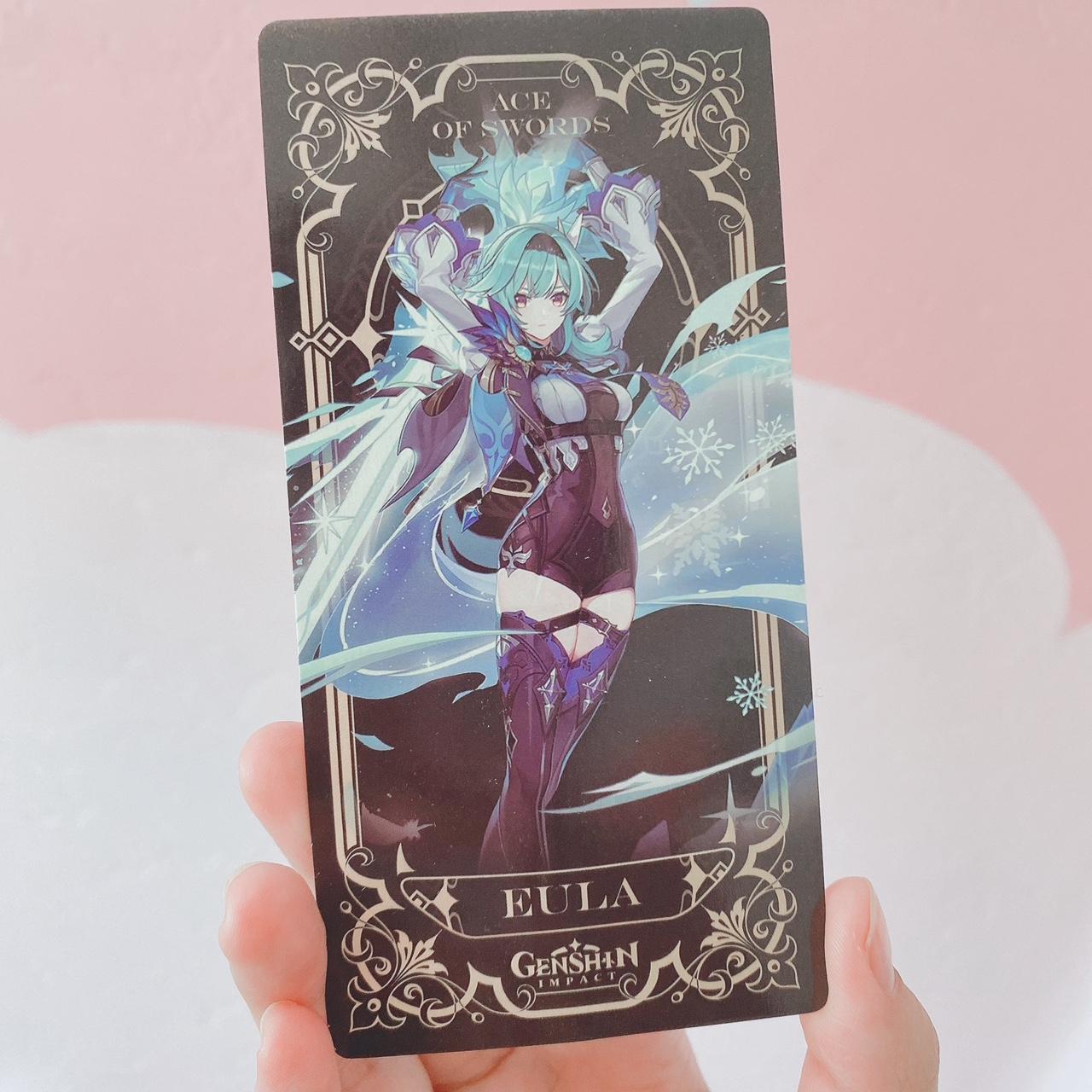 unofficial genshin eula tarot card! #genshinimpact... - Depop