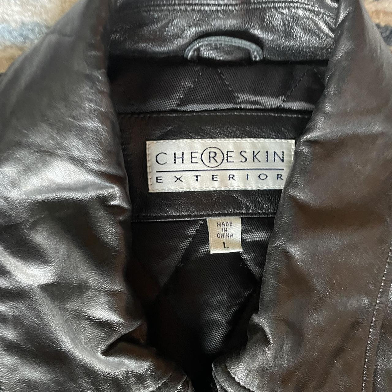 Vintage Chereskin Exterior Genuine Leather Quilted... - Depop