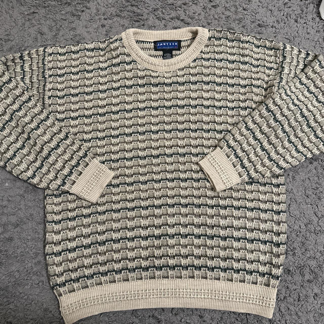 -jantzen sweater -size XL -make offers!! - Depop