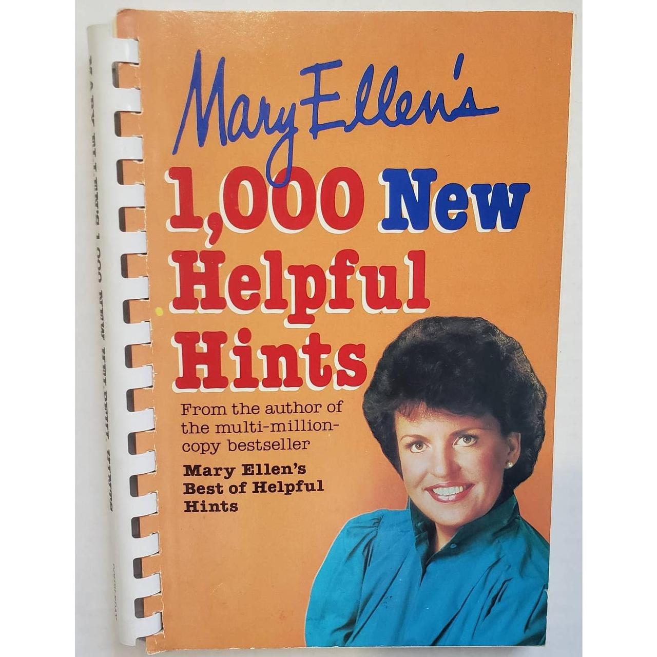 Mary Ellen's 1,000 New Helpful Hints by Mary Ellen... - Depop