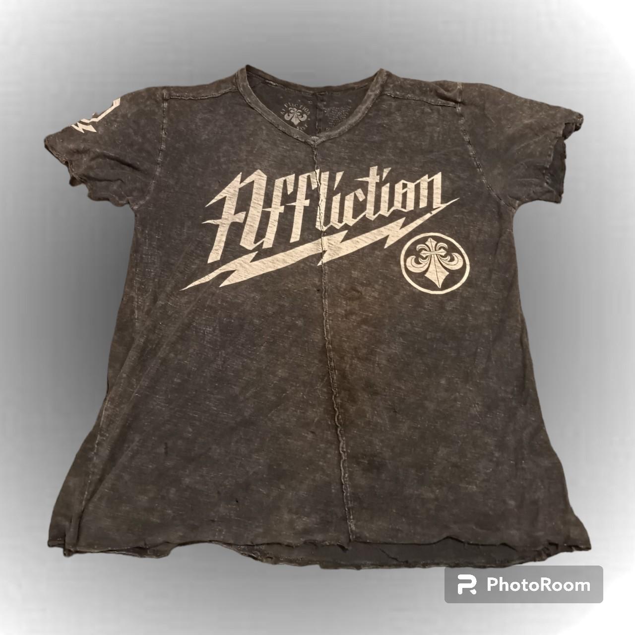 SUPER COMFY OLD AFFLICTION SHIRT! Brand- affliction... - Depop