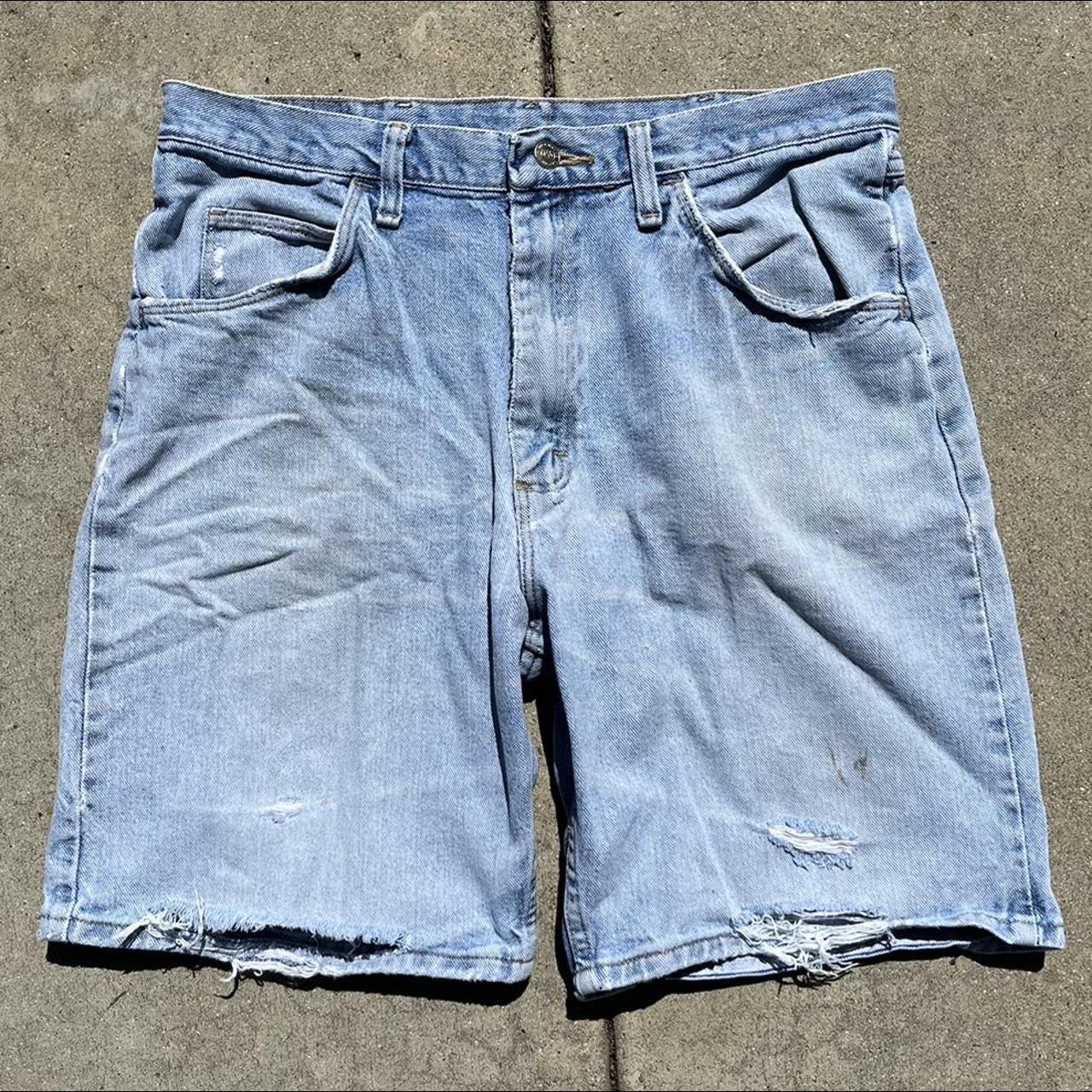 Wrangler Original Jean Short Jorts Just a nice pair... - Depop