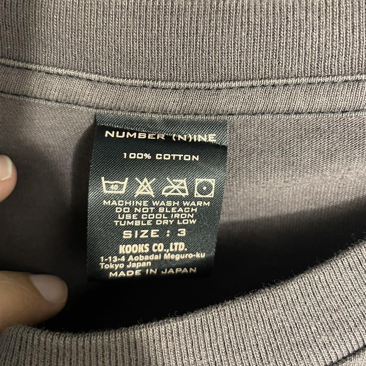 Number nine School of visual comedy tee Size 3 fits... - Depop