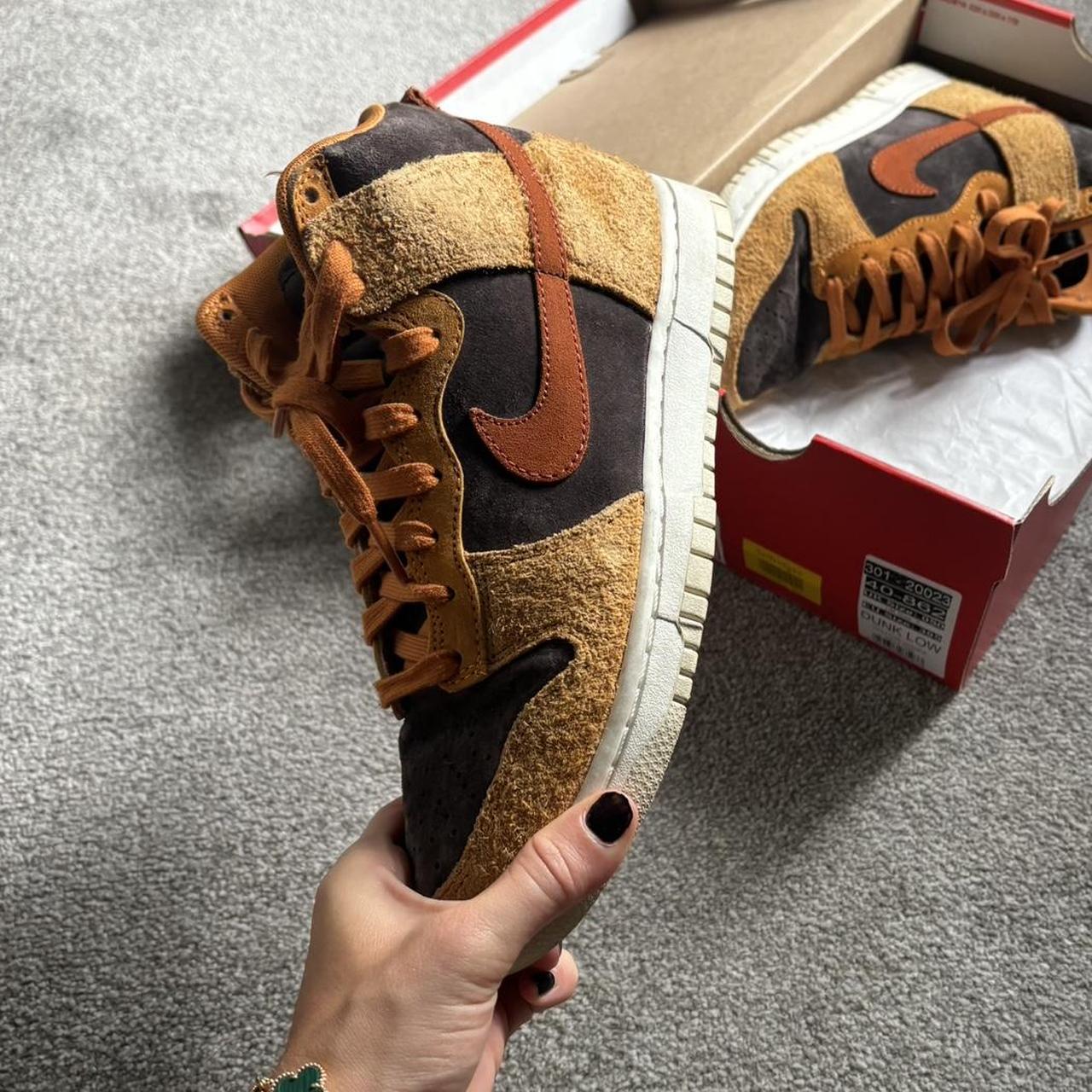 Nike Trainers - Dunk High "Coffee Brown" 🍂 - perfect... - Depop