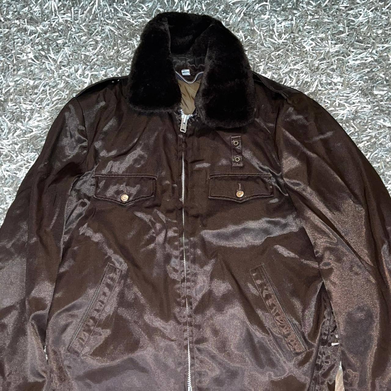 Vintage Police Jacket Worn with care Pit to pit 23... - Depop